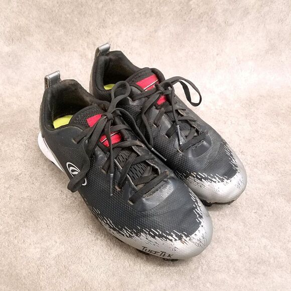 Rawlings | Shoes | Rawlings Big Boys Ripsaw Size 2 Black Lace Up Molded ...